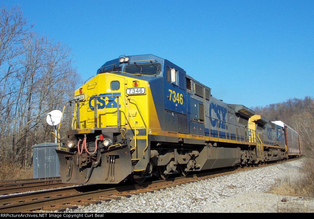 CSX 7346 and 9027